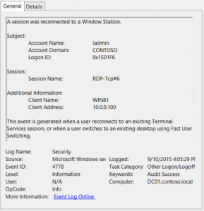 Windows RDP-Related Event Logs: Identification, Tracking, and ...