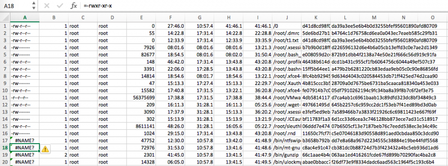 Generating File System Listings from the Command Line (with Full MACB ...